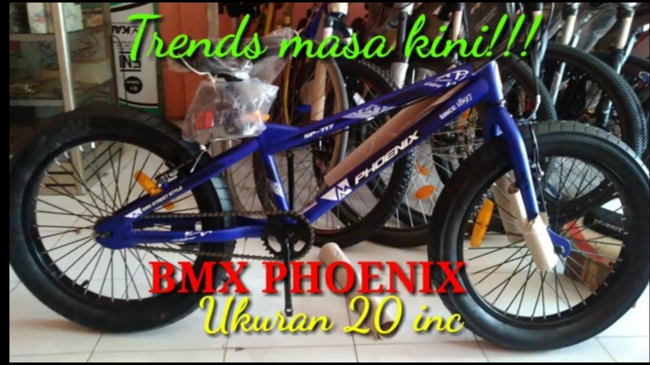 Sepeda bmx Phoenix - YouTube