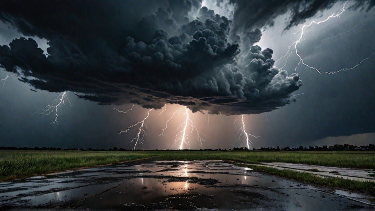 Insomnia Relief in 3 Minutes) for Deep Sleep with Powerful Rainstorm ...