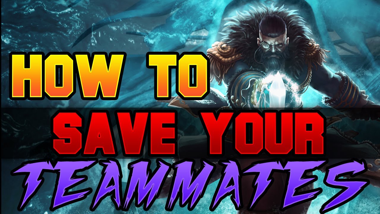 Dota 2 How to Save your teammate - YouTube