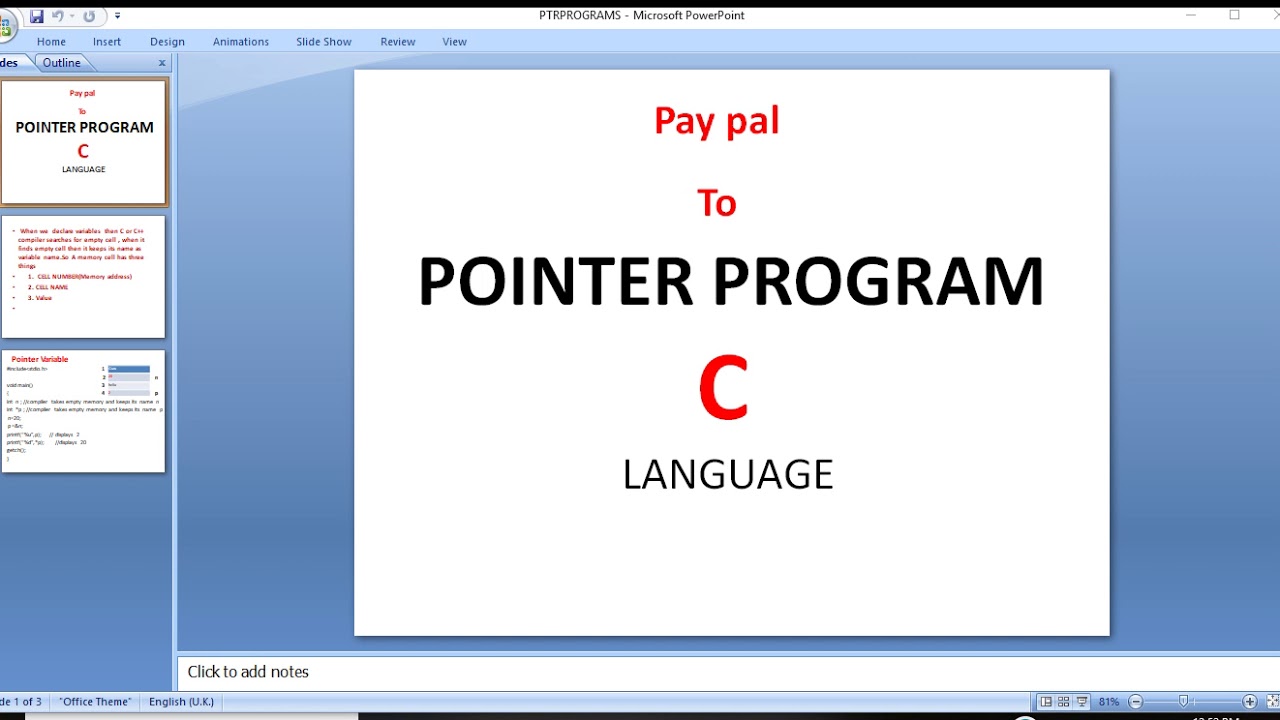 Pointers Part 2 Youtube