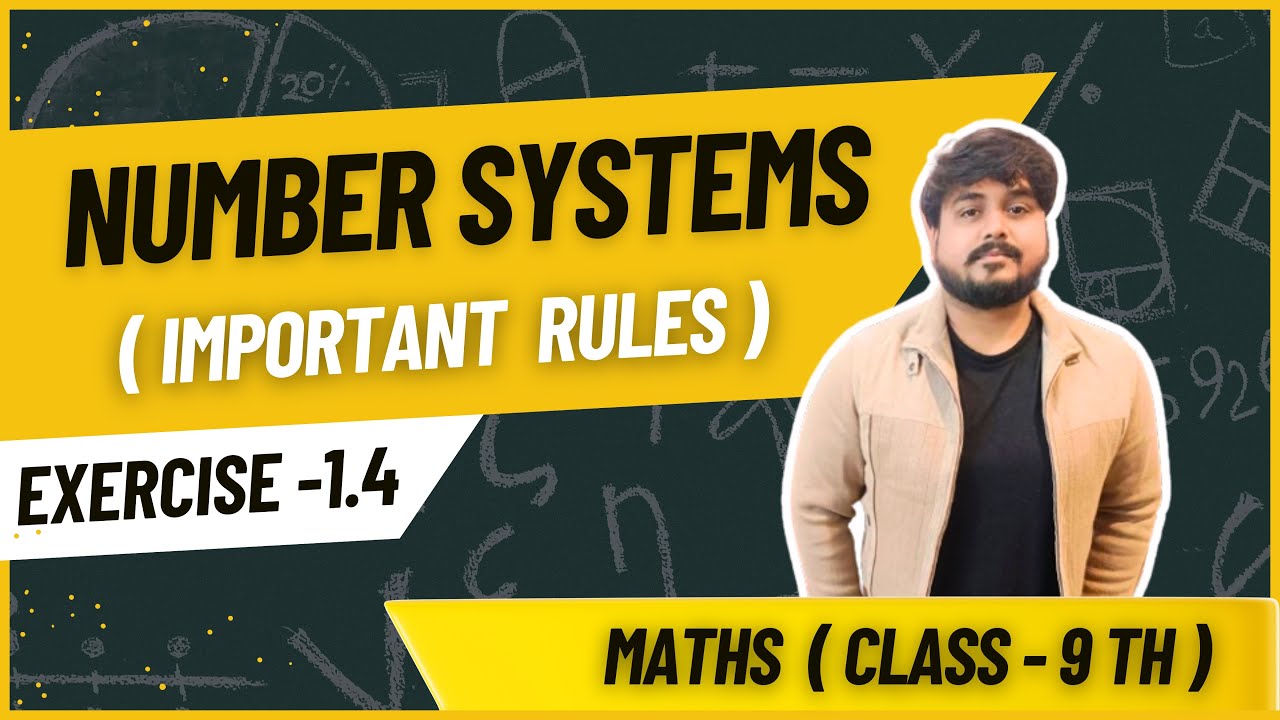 Important Rules | Operations On Real Numbers | Chapter-1 | Class 9 ...