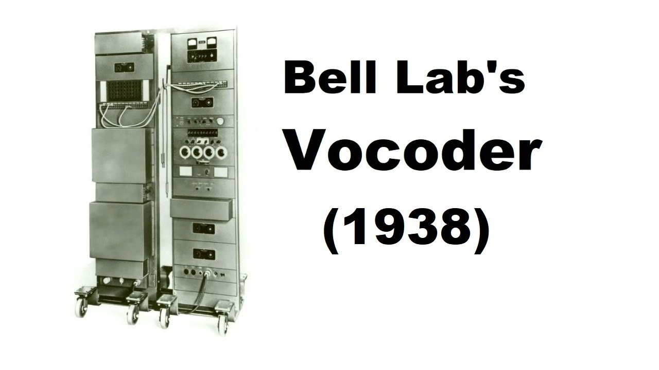 【1938 | Bell Labs' Vocoder】 Love's Old Sweet Song (First Reproducing ...