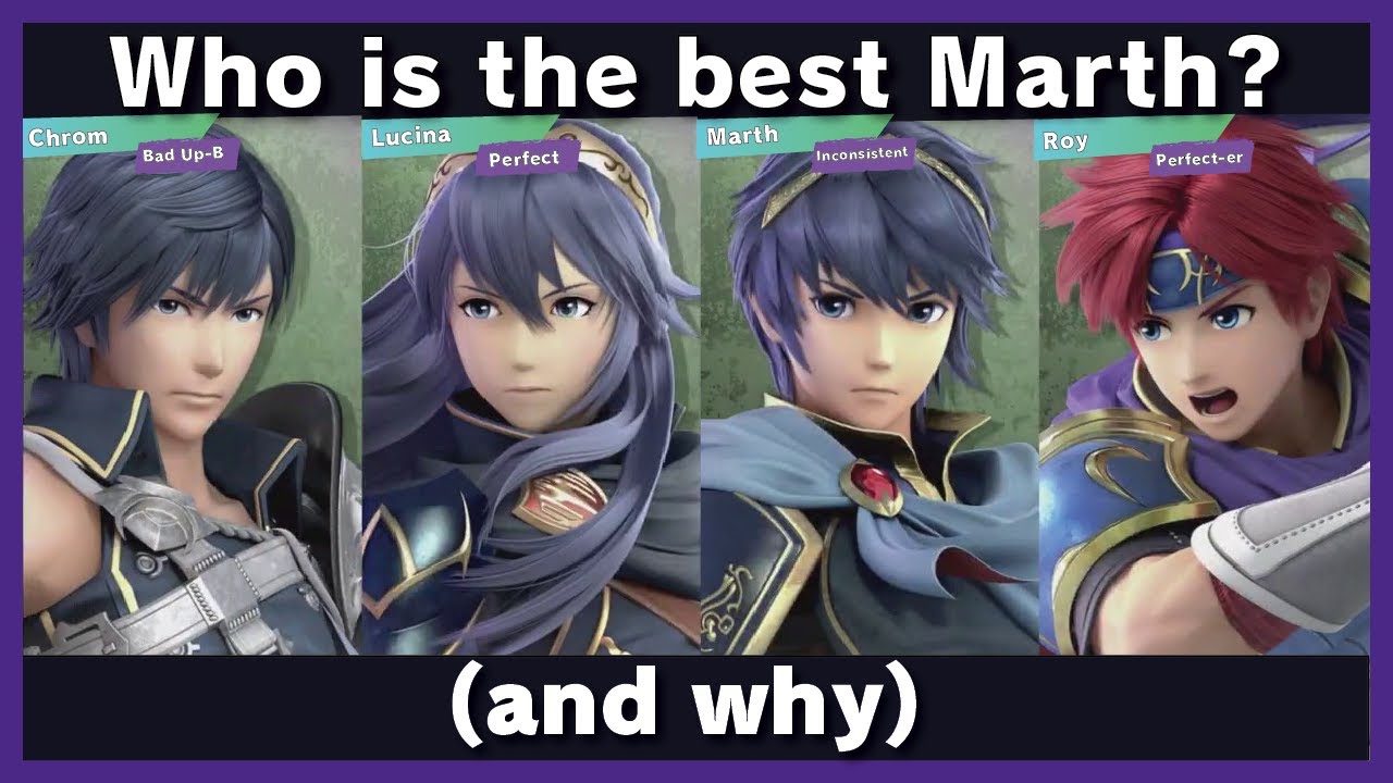 Smash Ultimate: Who is the BEST Marth "Clone"? - YouTube