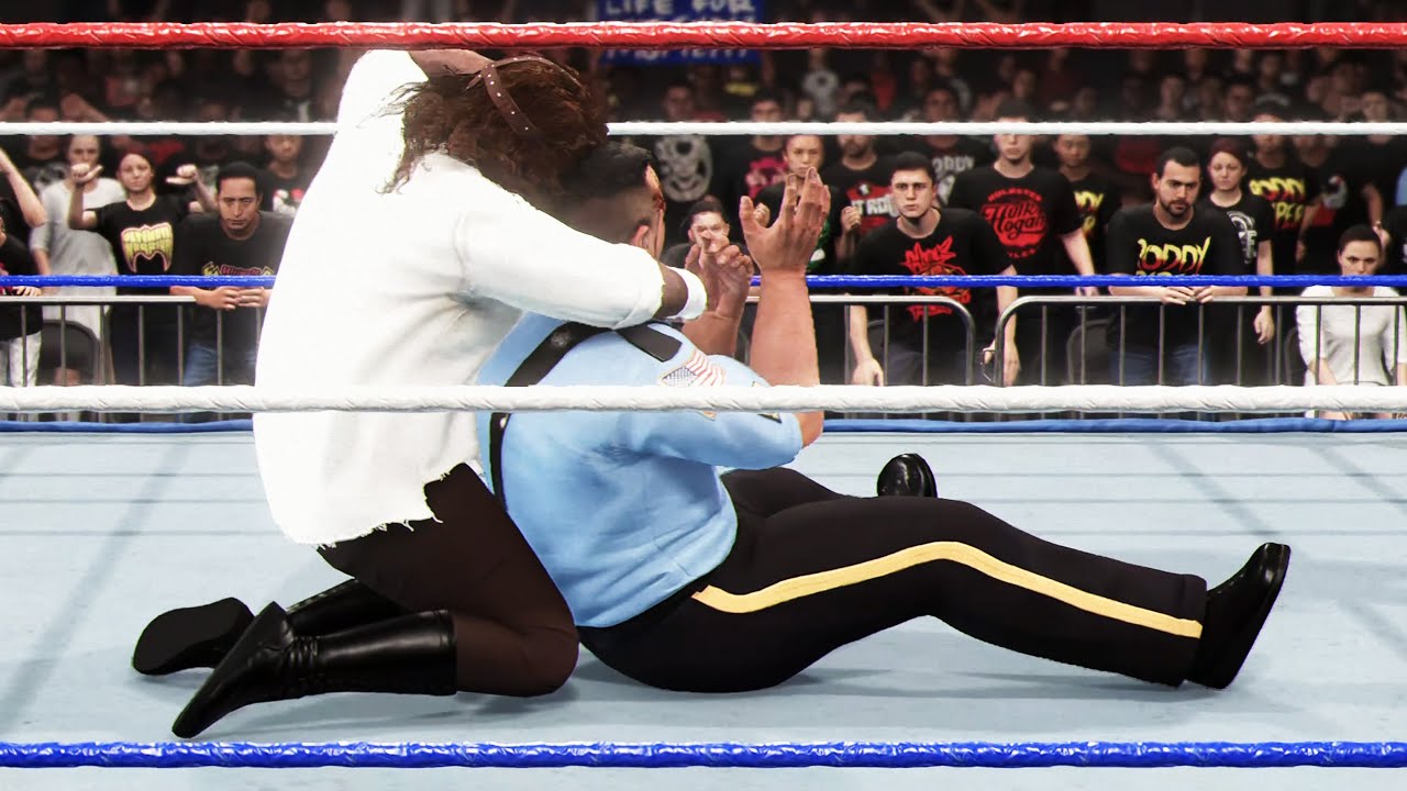 WWE 2K24 - Big Boss Man vs Mankind - Gameplay (PS5 UHD) [4K60FPS] - YouTube
