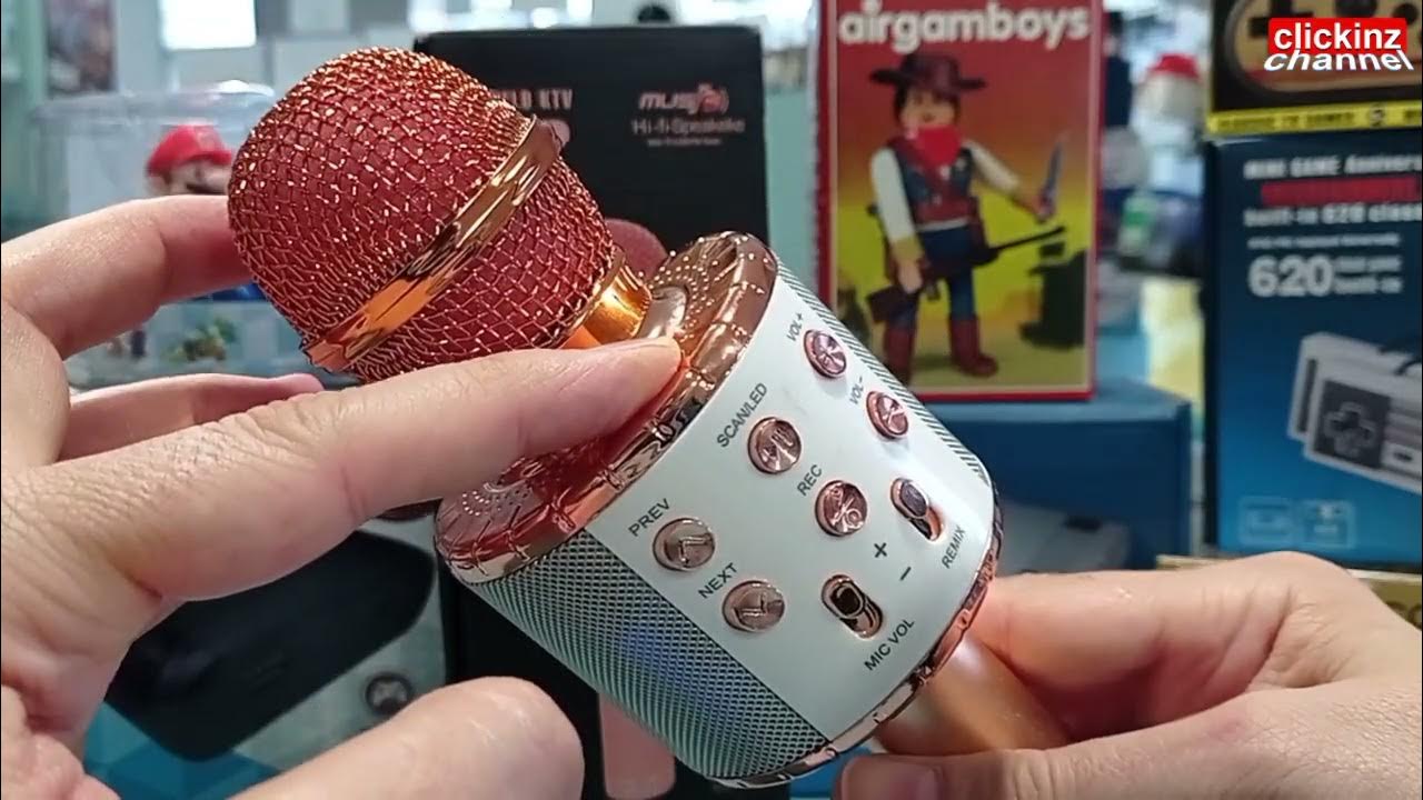 📻 Cómo ACTIVAR la RADIO FM en MICRÓFONO KARAOKE WS858L 🎤 How to Activate the Radio on Karaoke ...