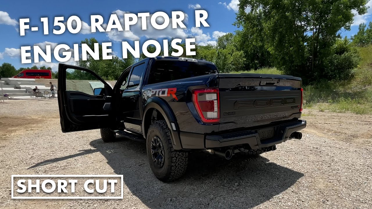 2023 Ford F-150 Raptor R V8 engine sound - YouTube