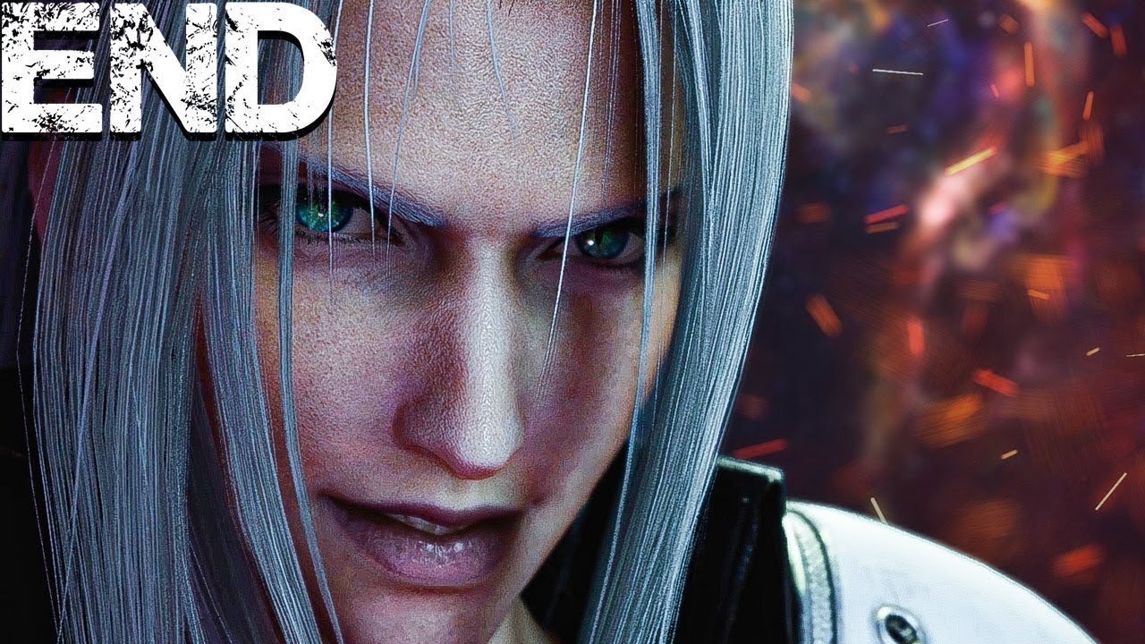 Lets play Final Fantasy 7 Remake final chapter - Sephiroth boss fight ...