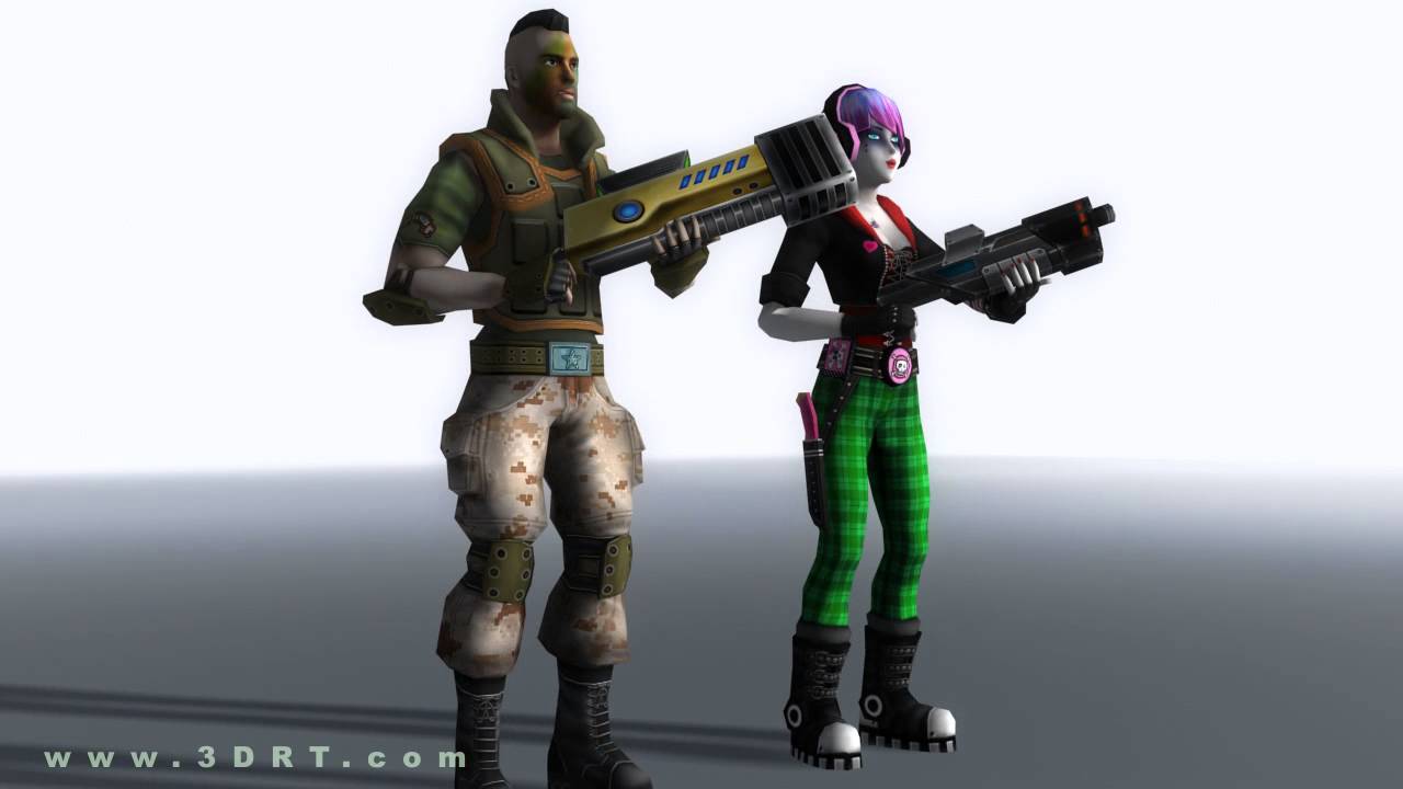 3DRT Storm troopers - YouTube