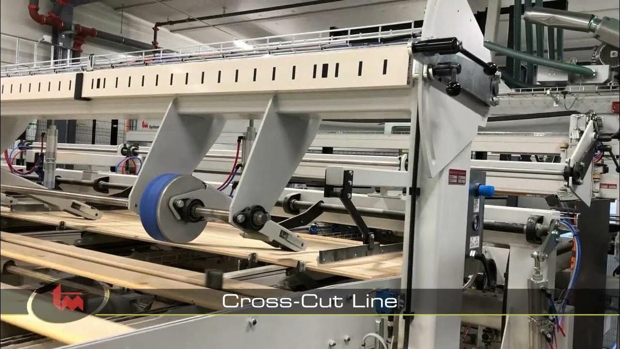 Cross-cut line with automatic material handling - Opti-Soluiton (1326 ...