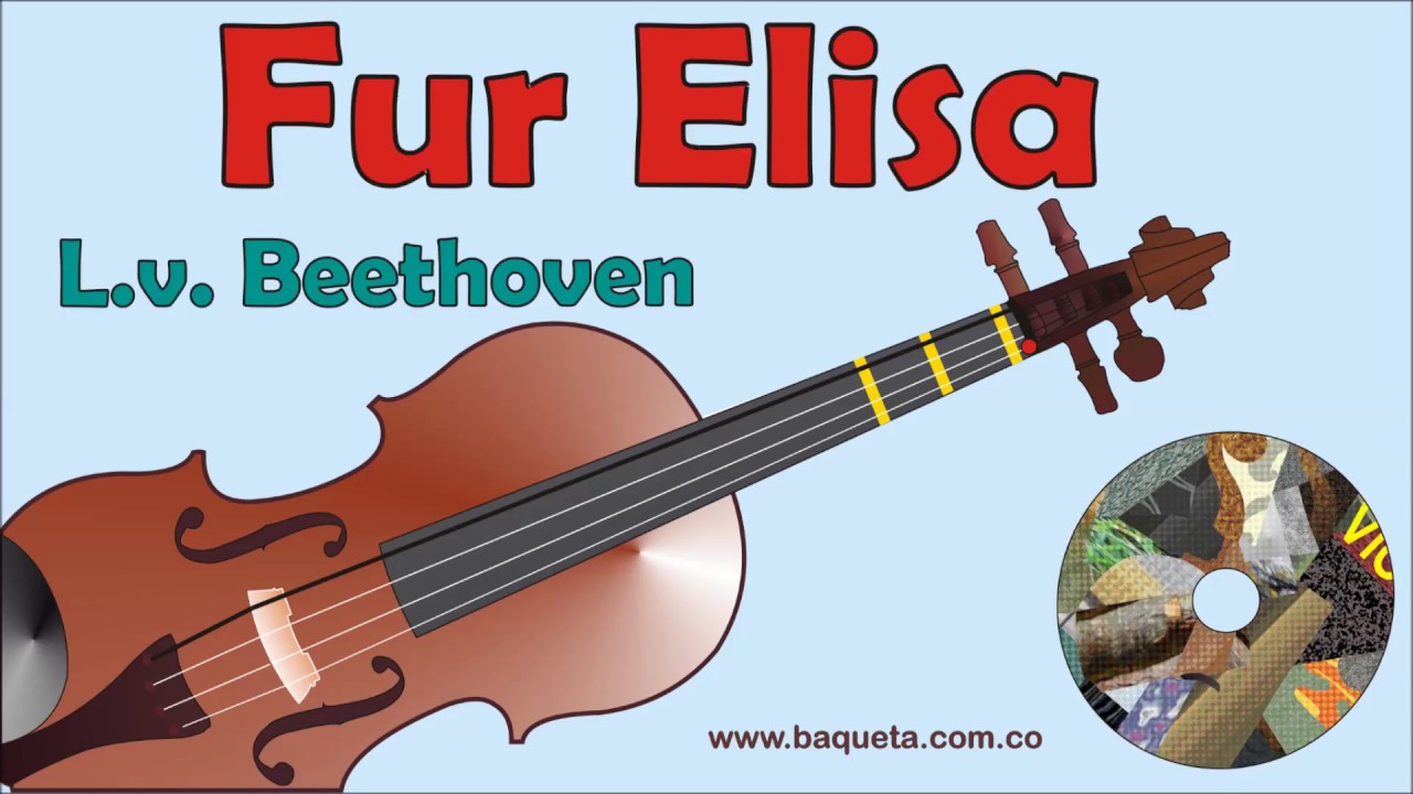 APRENDA EN EL VIOLÍN PARA ELISA PASO A PASO - YouTube
