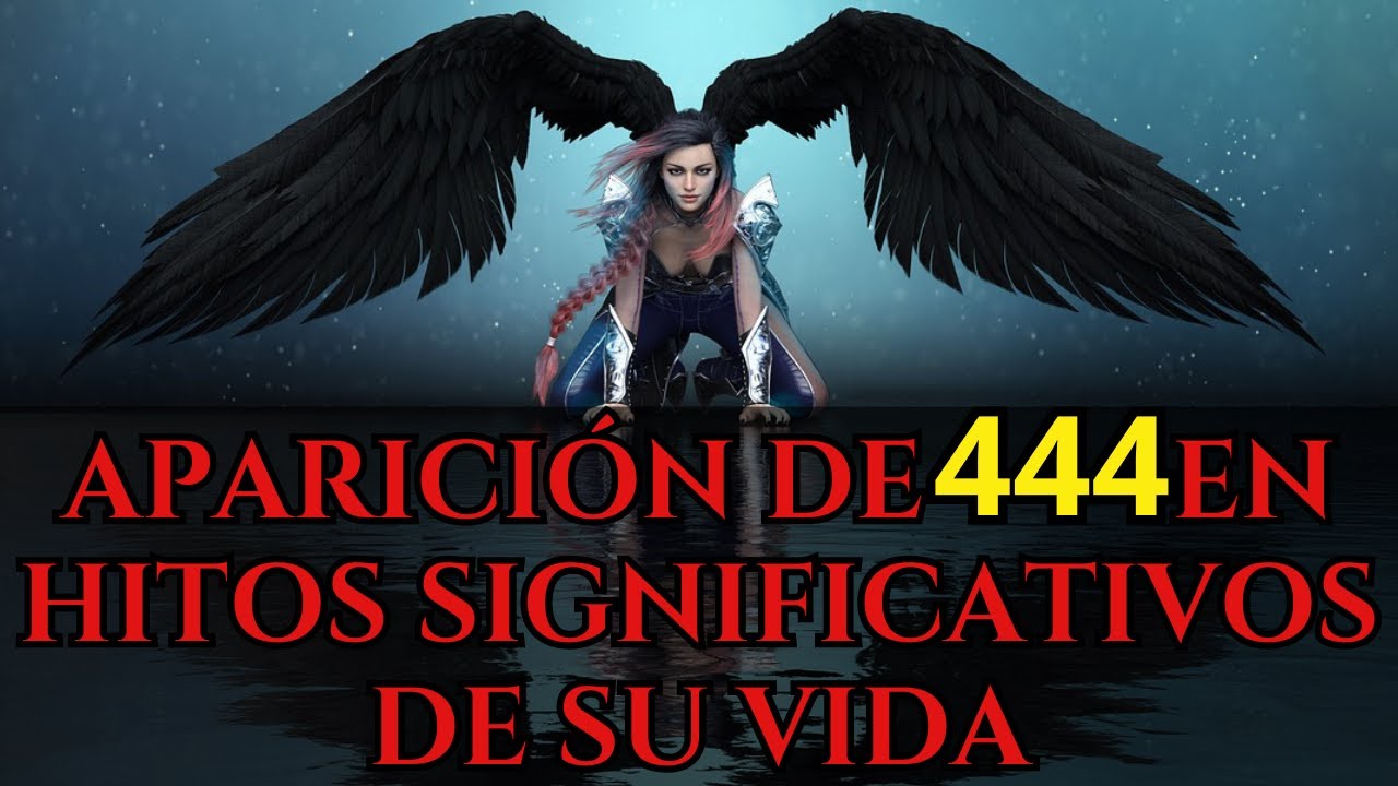 🛑"EL MISTERIO DEL NÚMERO ANGELICAL🌈444 UNA GUÍA DE LOS SIGNIFICADOS ...