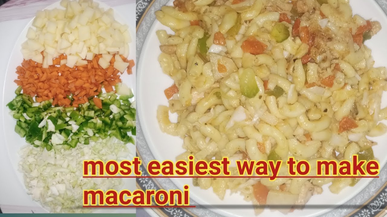 Maceoni recipe| macroni bnany ka trika|how to make macronis||chicken ...