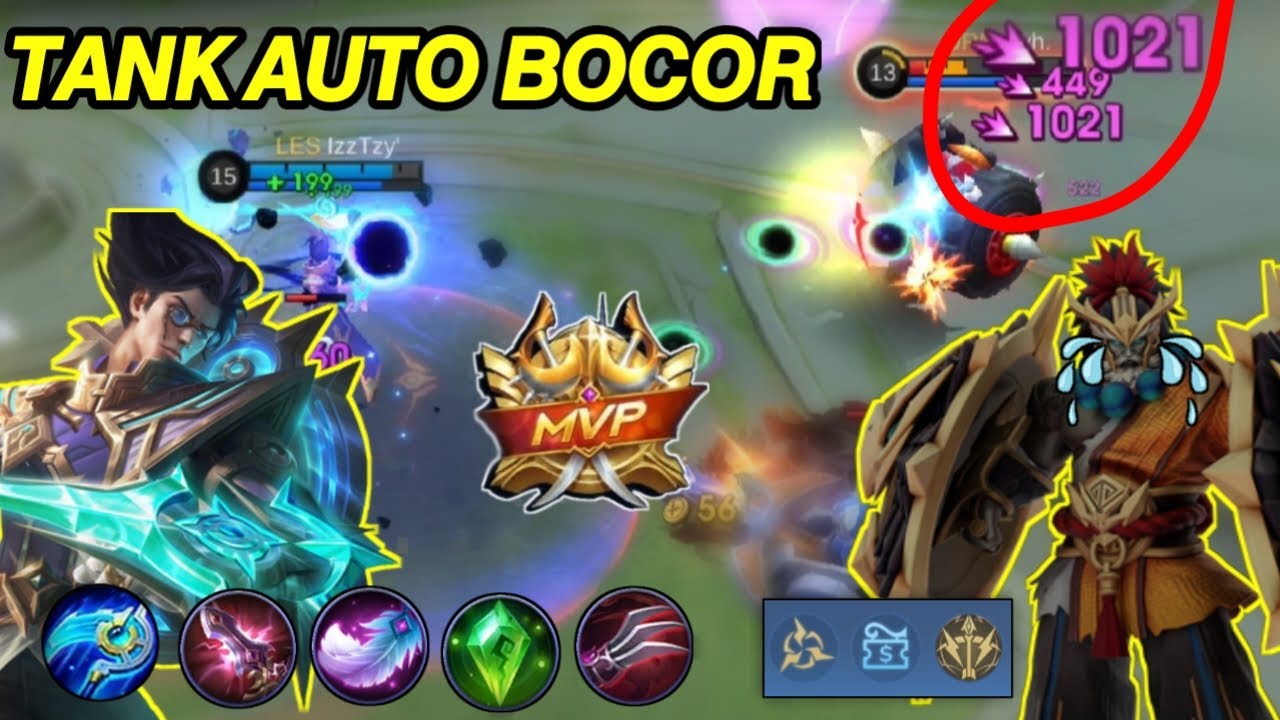 BEST BUILD NATAN CRITICAL DAMAGE TANK AUTO BOCOR - NATAN VS BAXIA ...