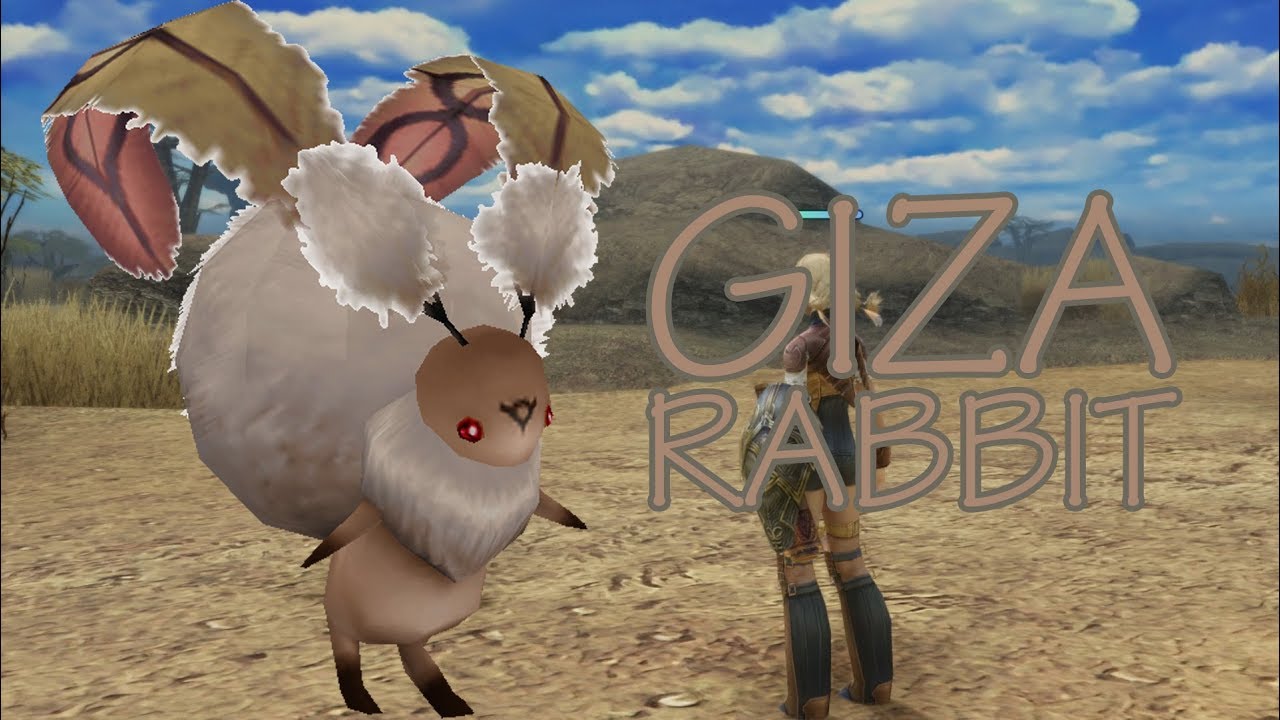 Final Fantasy XII's Giza Rabbit (Sunday Bunday) - YouTube