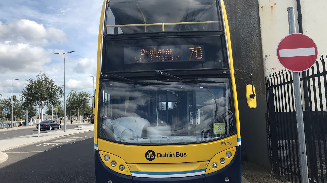 Dublin Bus | Route 70 to Dunboyne (Euro Duty) | Enviro 400 Volvo B9TL ...