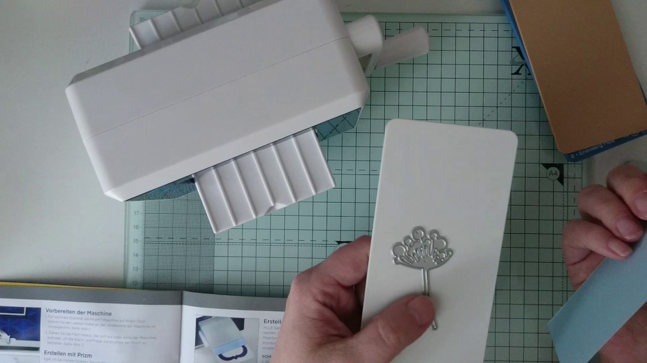 - Spellbinders PRIZM - kleine Stanzmaschine - YouTube