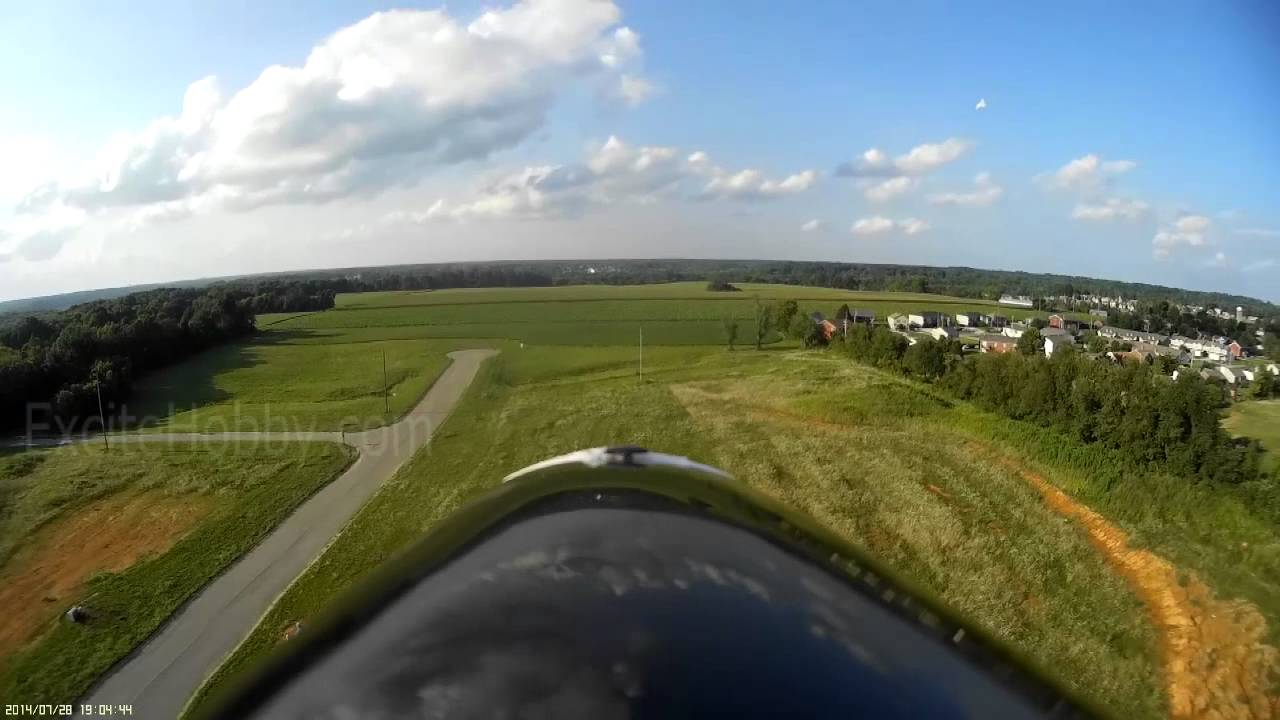 R/C Chase plane. Testing Mobius Action Camera - YouTube