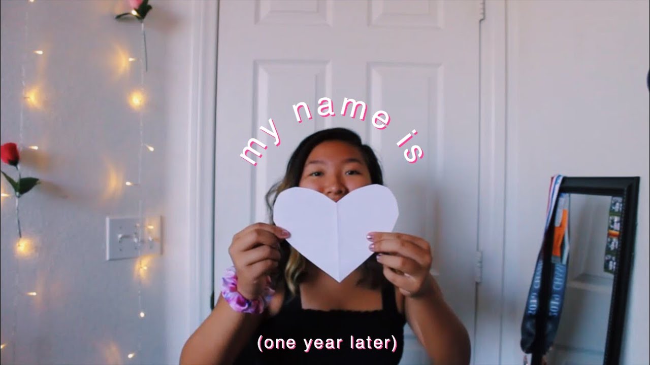 my name is (one year later) - YouTube