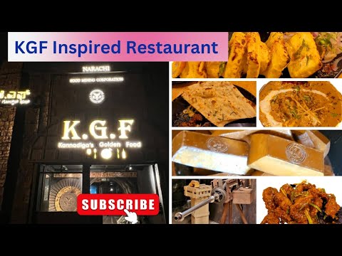 KGF Inspired Restaurant @Bangalore || கே.ஜி.ஃப் உணவகம் #kgf #restaurant ...