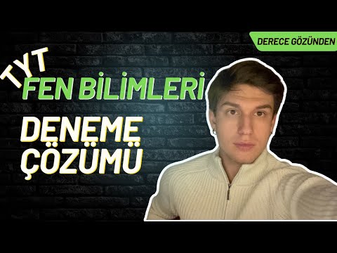 DERECE BAKIŞ AÇISI | TYT Fen Deneme Çözümüne Böyle Bak