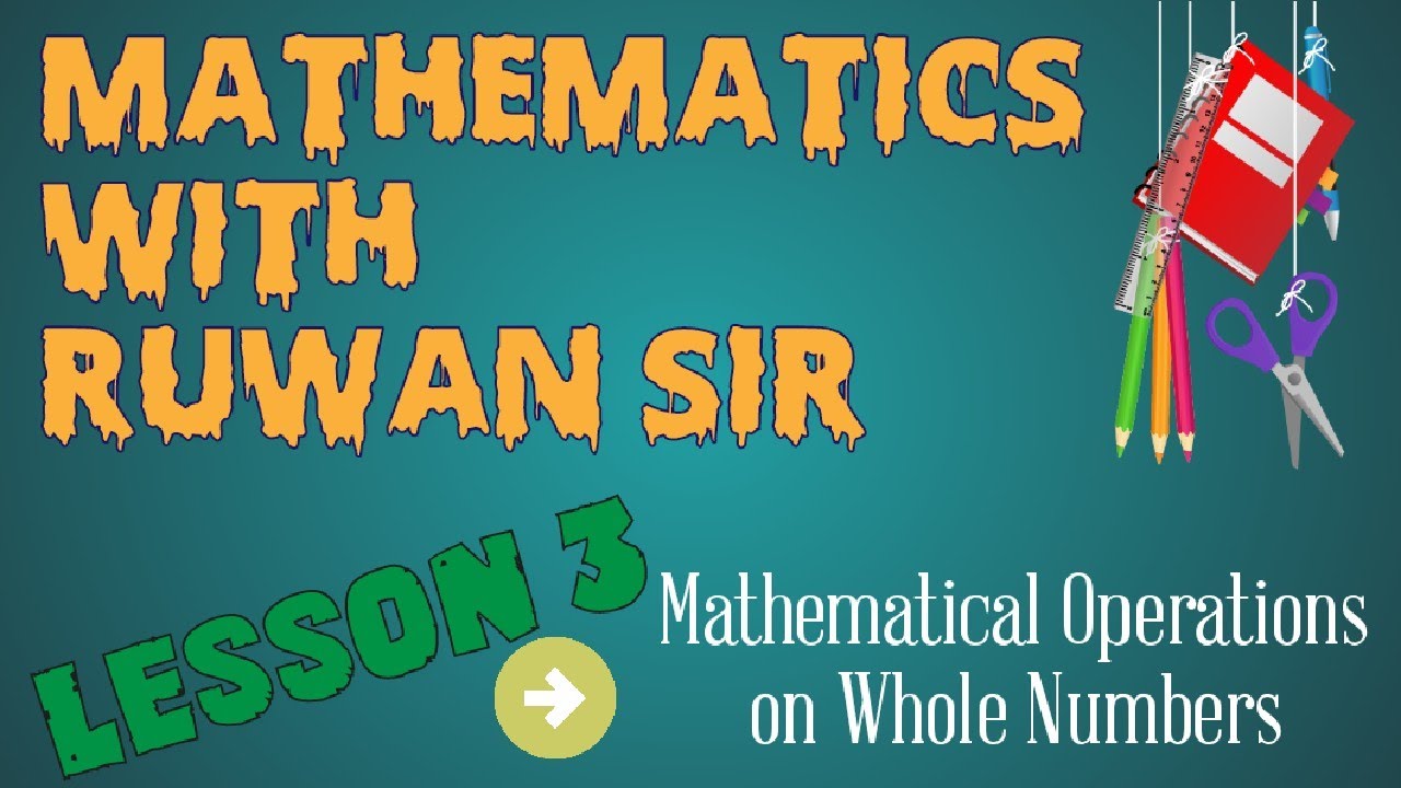 LESSON 3️⃣ MATHEMATICAL OPERATIONS WITH WHOLE NUMBERS - Multiplication ...