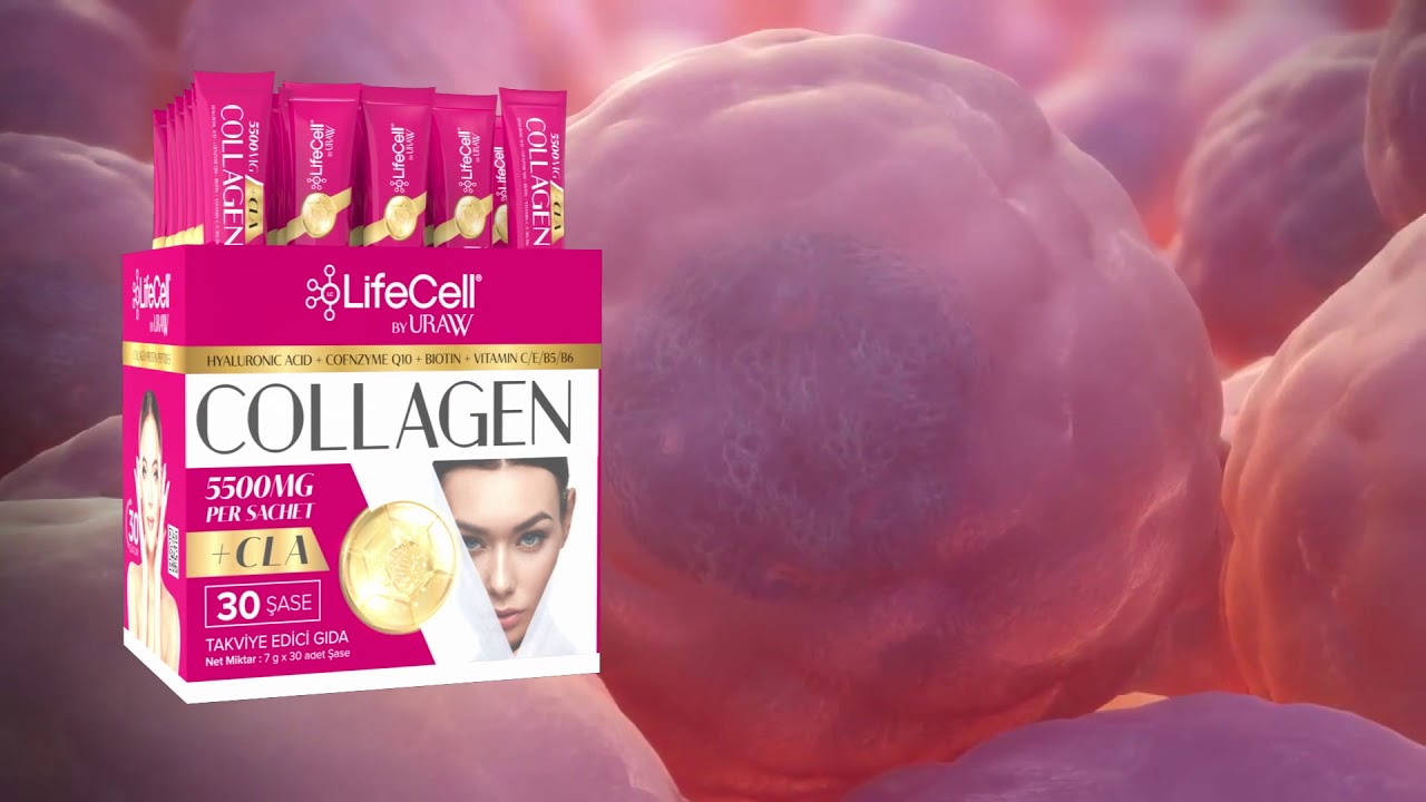 LifeCell Collagen Cla Kendini Yenile - YouTube