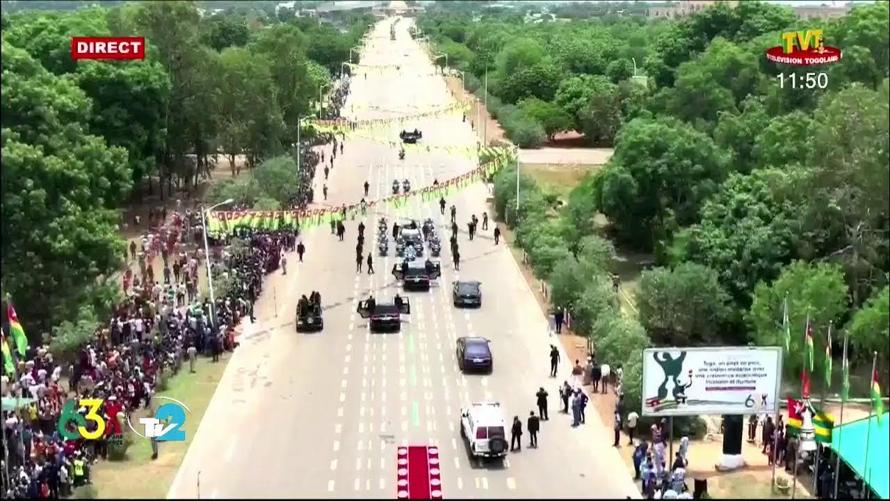 Défilé du 27 avril 2023 au Togo - YouTube