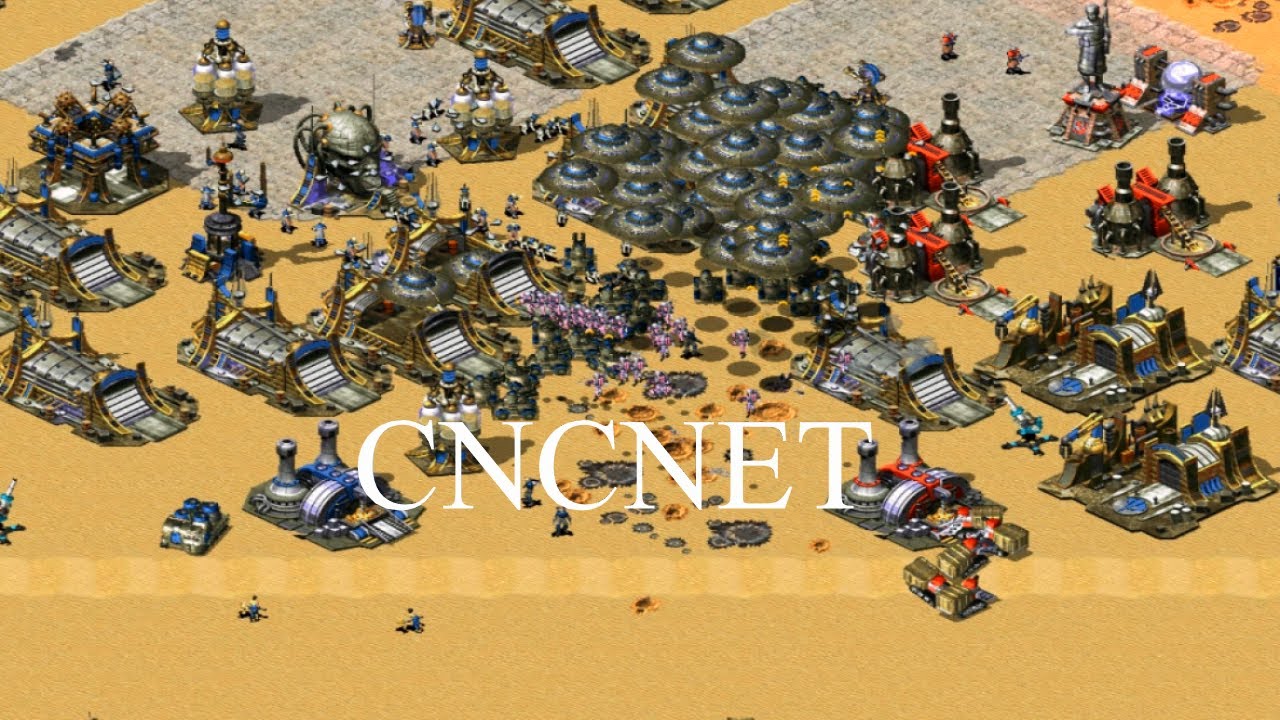 Red Alert 2 - Cncnet - RedZone Map - 3 vs 3 - YouTube