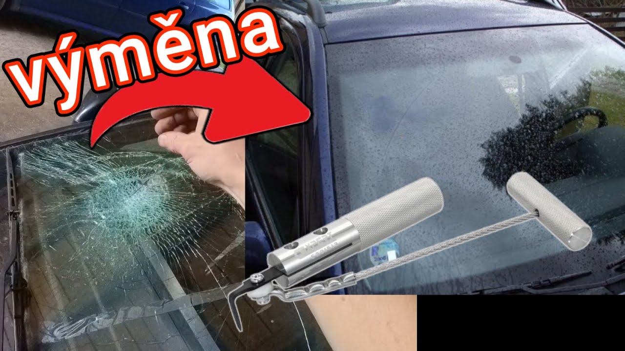 Výměna autoskla / lepení autoskla na škoda octavia 1 - YouTube