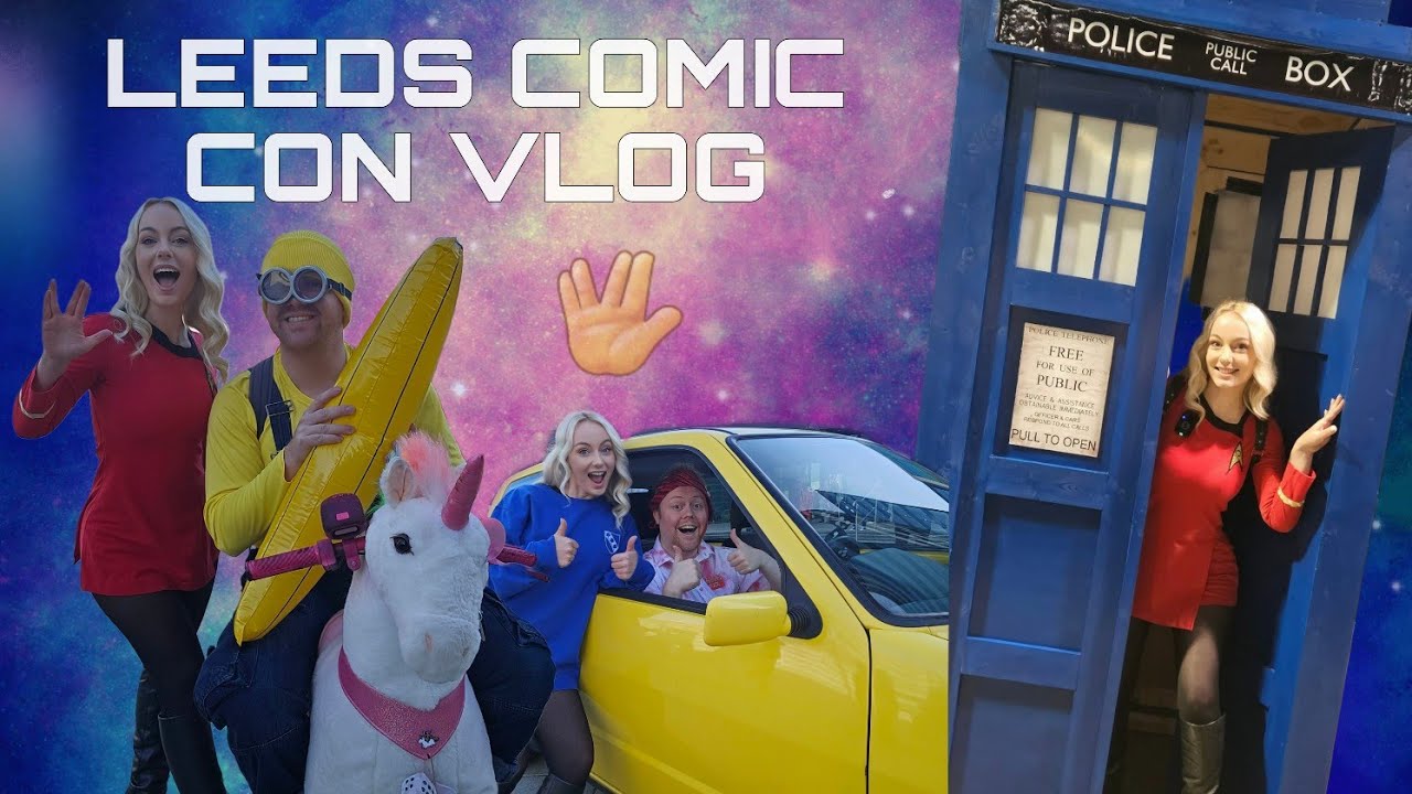 LEEDS UNLEASHED COMIC CON VLOG - AUTUMN 2025 - YouTube