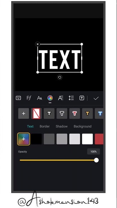 VN TEXT EDITING TUTORIAL #short #videoediting @ashokmension143 - YouTube