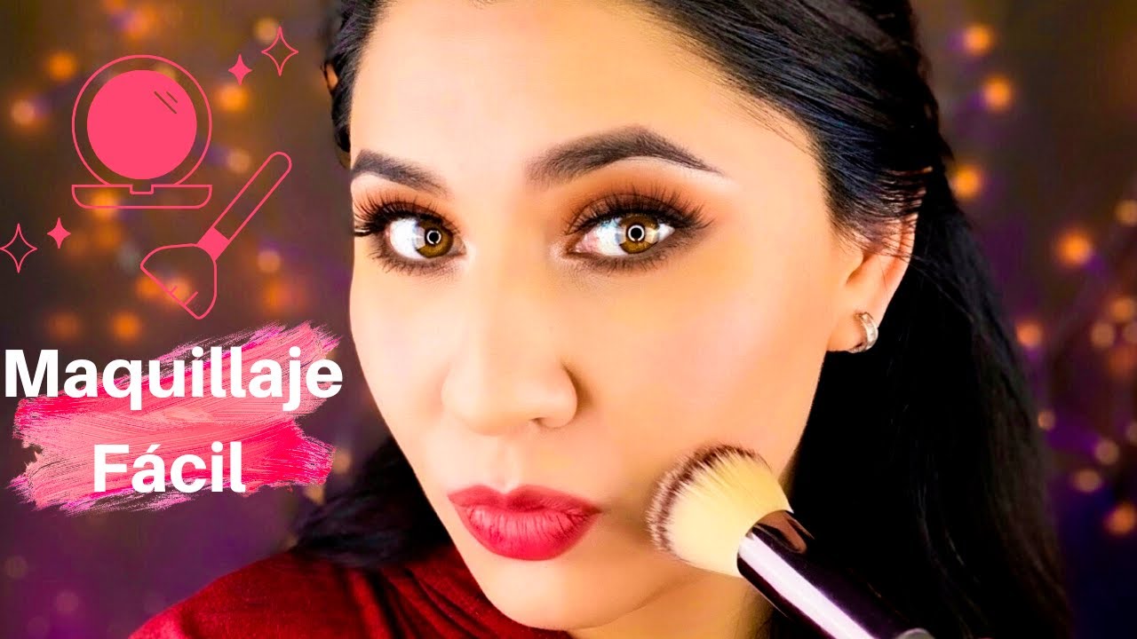 Maquillaje Facil para Principiantes 😍/ Easy Makeup for Beginners - YouTube