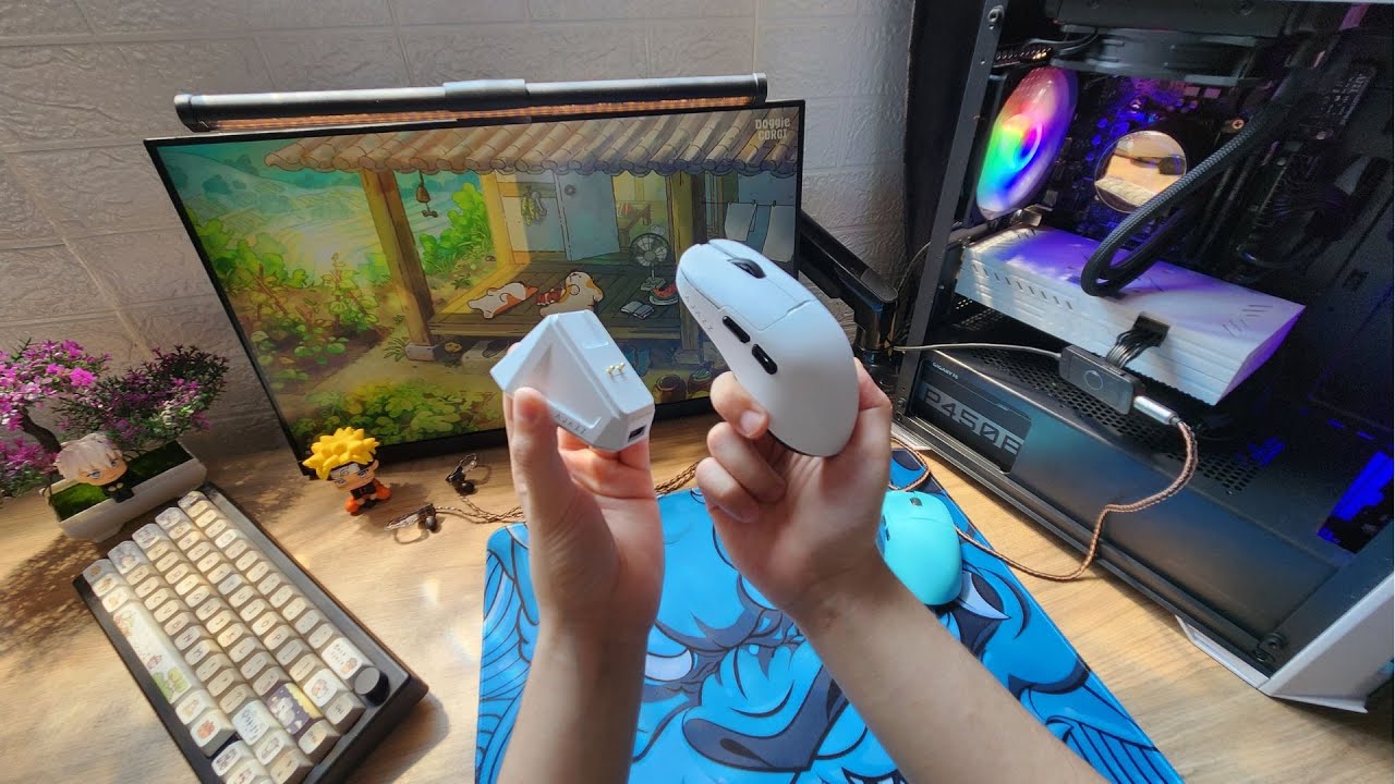 Mouse Barato Perfeito para Pegada Claw, com Dock de Carregamento ...