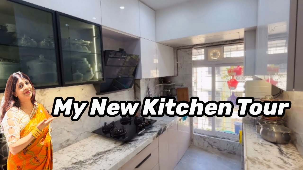 🌸My New Kitchen Tour🧿How To Organise Modular Kitchen🙌🏻Organised Kitchen ...