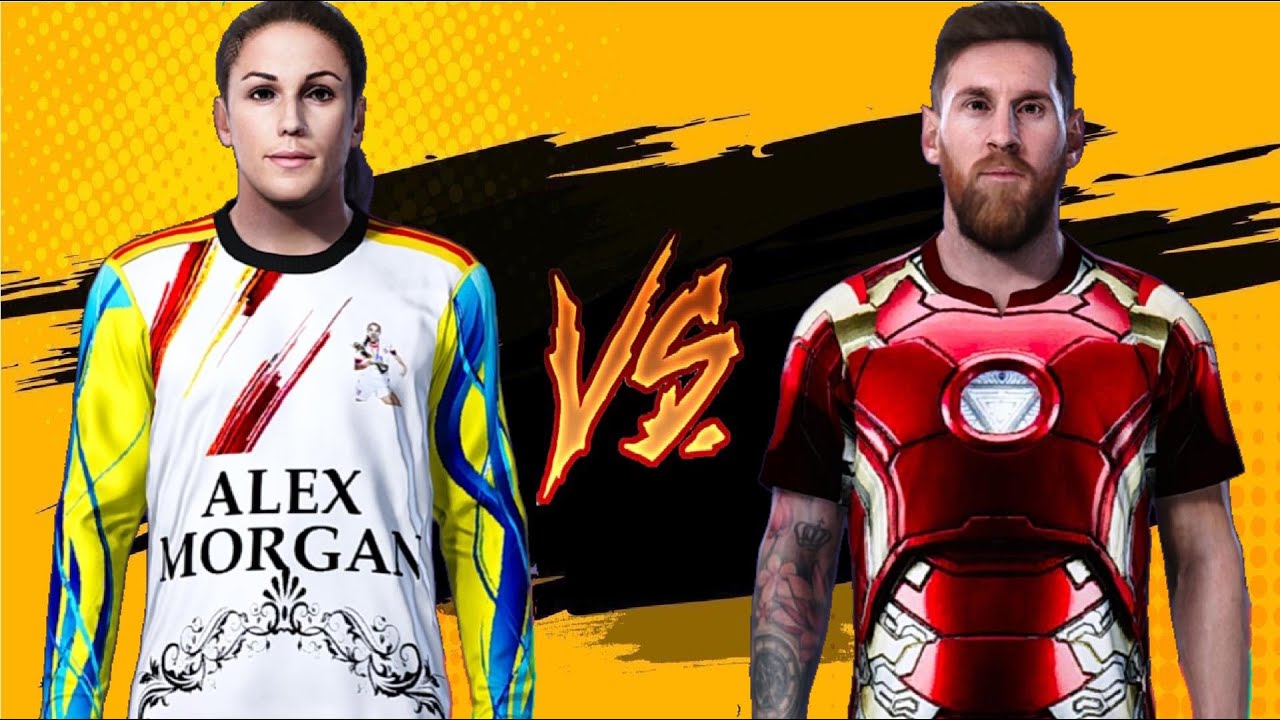 PES 2021 - Alex Morgan Vs Lionel Messi "Woman Vs Man" | HD - YouTube
