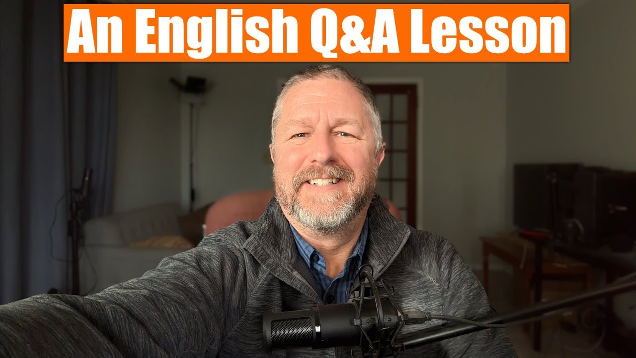 Come and Join Me for a Question and Answer English Lesson! - YouTube