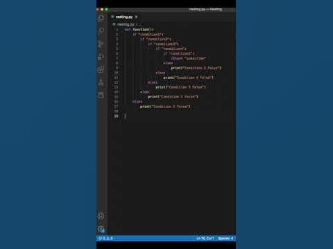 Why you should use guard clauses instead of else statements - YouTube