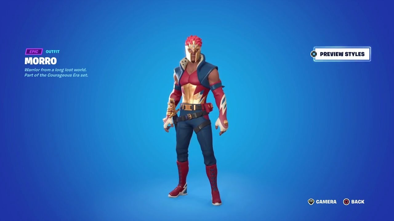 Fortnite Morro Skin Preview !!! 😱 - YouTube