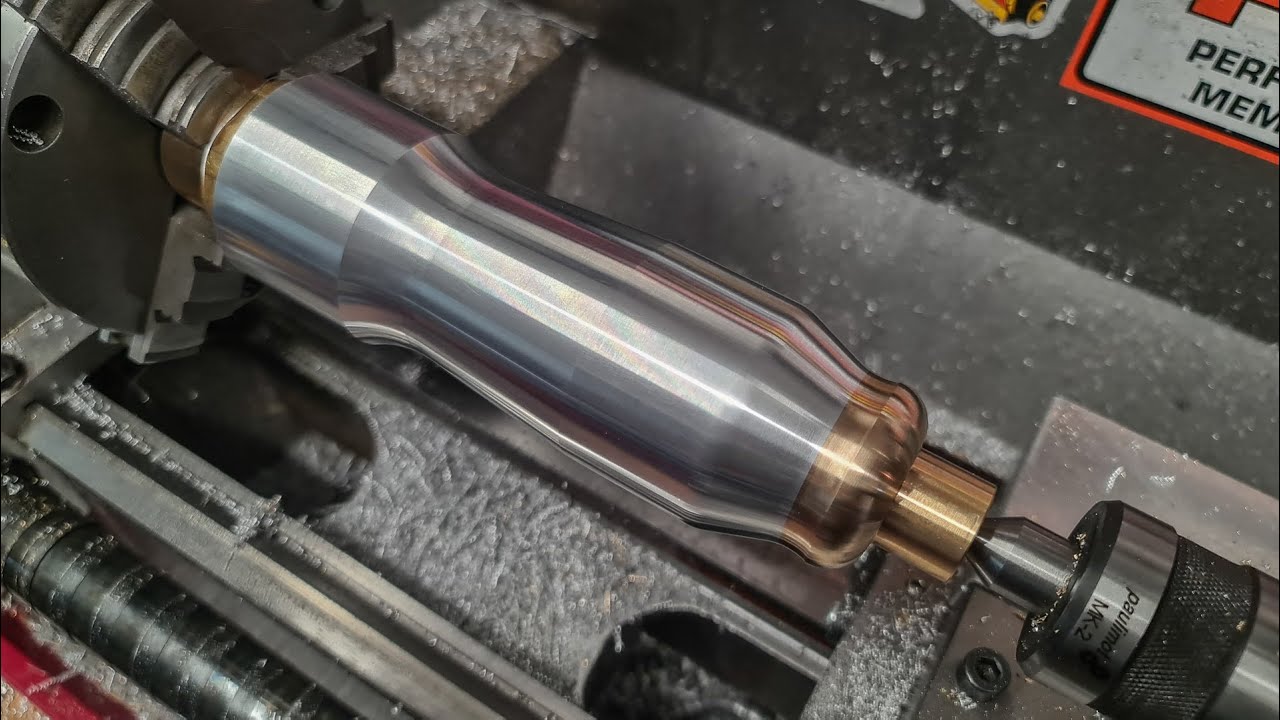 Urn made with DIY CNC lathe and mill 4.axis Acorn CNC control - YouTube