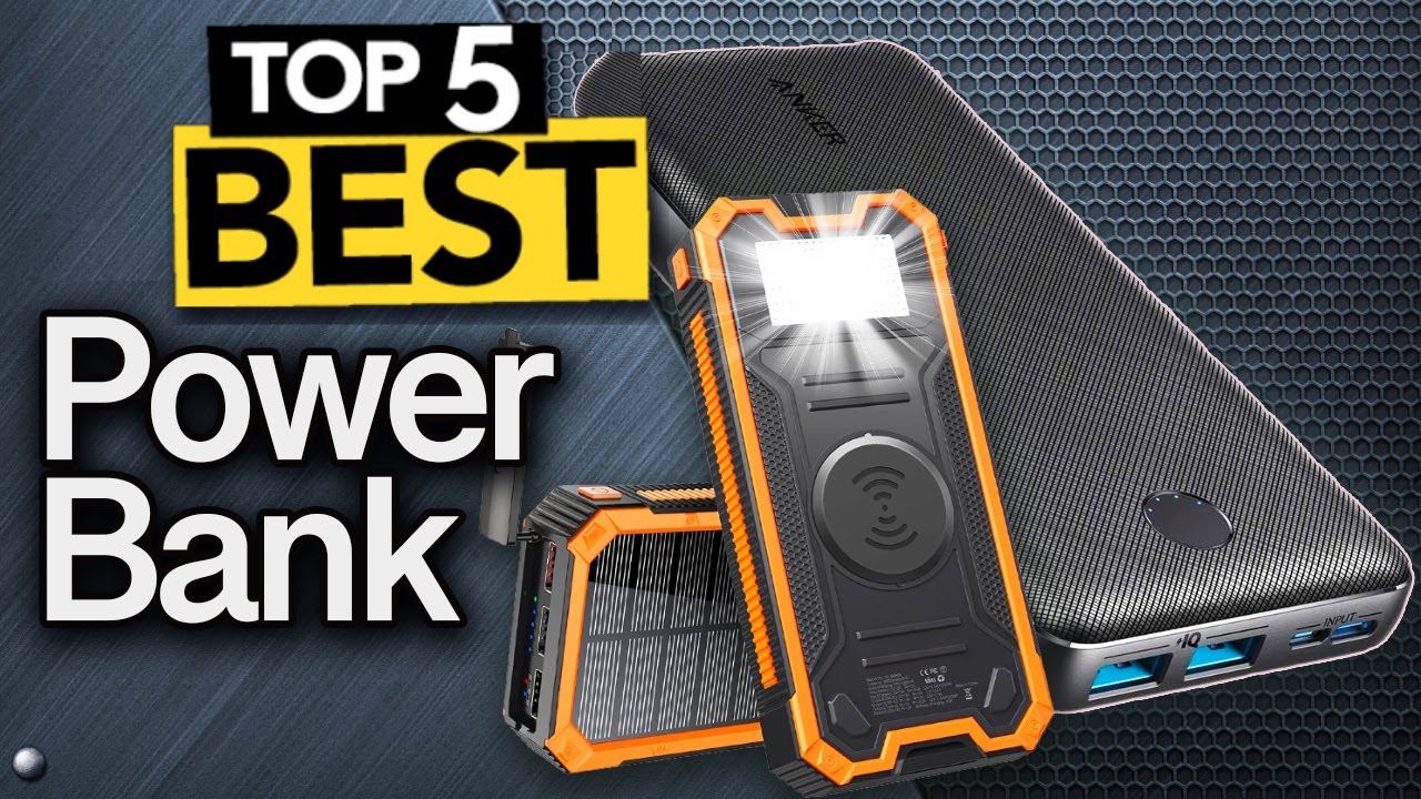 TOP 5 Best Power Banks that Last! - YouTube