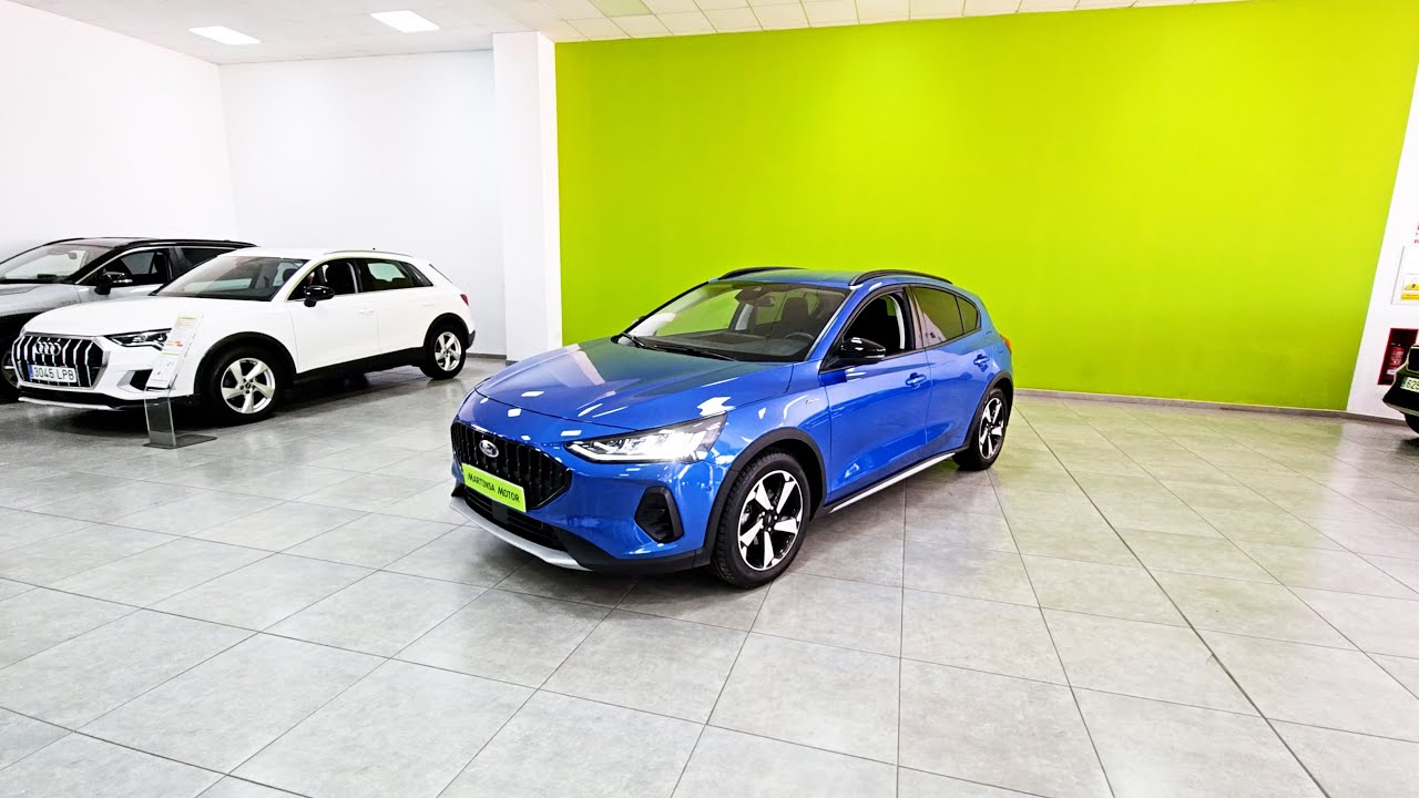 Ford Focus Active 1.0 Ecoboost 155CV MHEV - Azul - YouTube