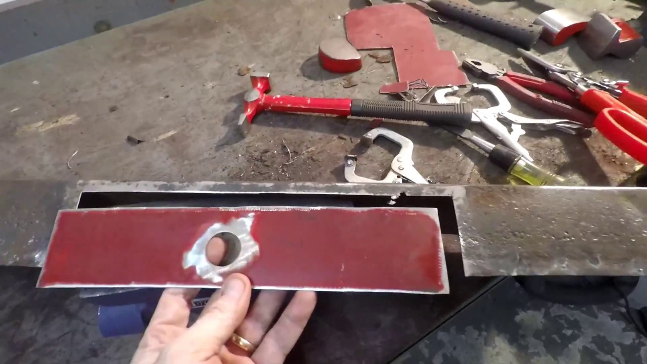 Triumph Spitfire Body Repair - Boot Floor Patch Prep - YouTube