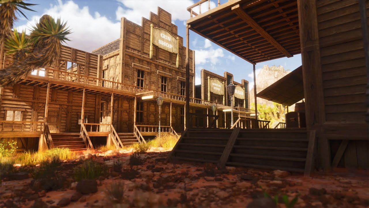 🔴 Let's Build a Western Town in ARK: Survival Ascended! - YouTube