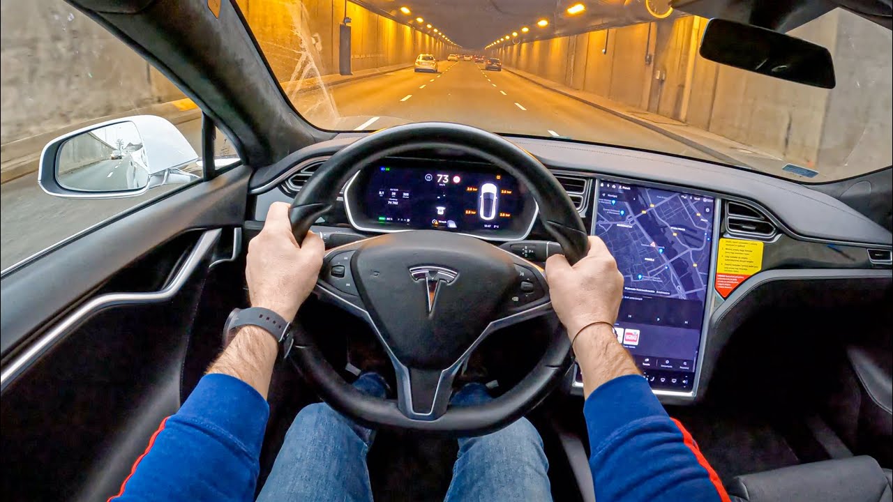Tesla Model S | POV Test Drive #999 Joe Black - YouTube