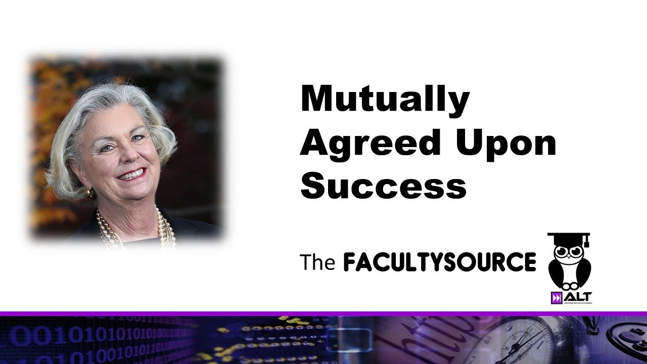 Mutually Agreed Upon Success - YouTube