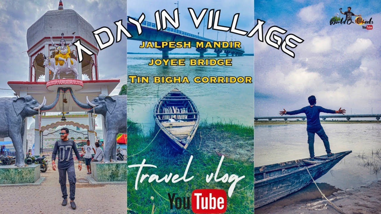 Jolpesh Temple Tour || Joyee river bridge || Longest bridge in West ...