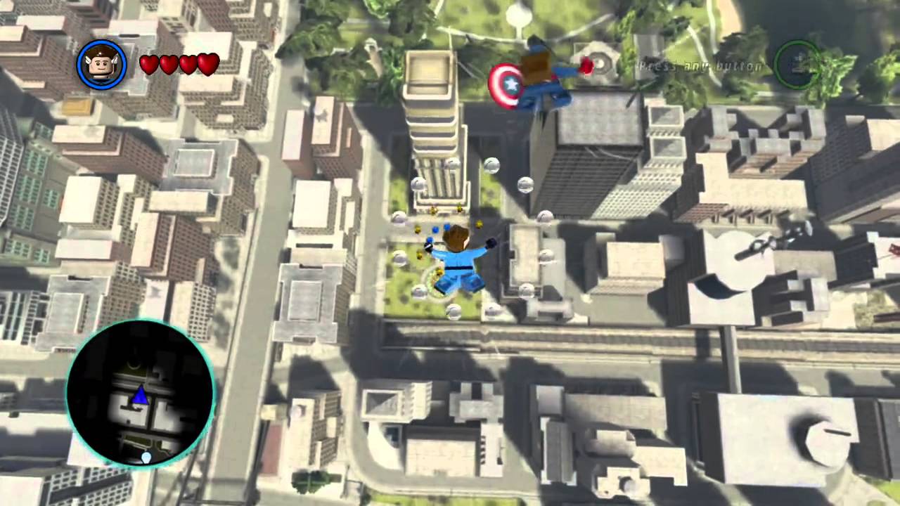 LEGO Marvel Super Heroes - Base Jump - YouTube