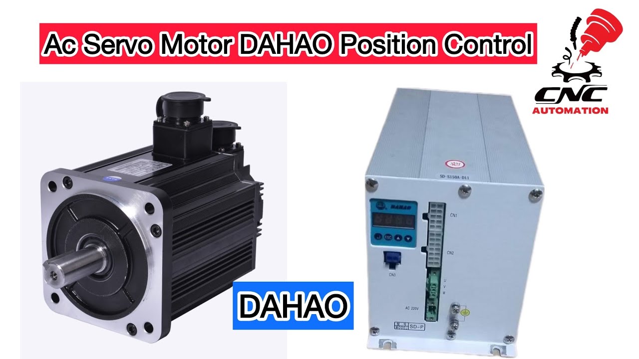 How to Ac Servo DAHAO SD-P150 Convert CNC Position Control | DAHAO SD ...