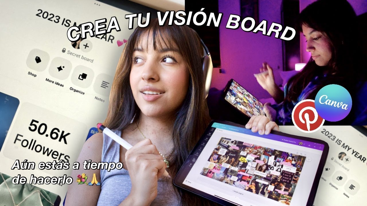 COMO HACER TU PROPIO VISION BOARD O TABLERO DE LOS SUEÑOS + tips para ...