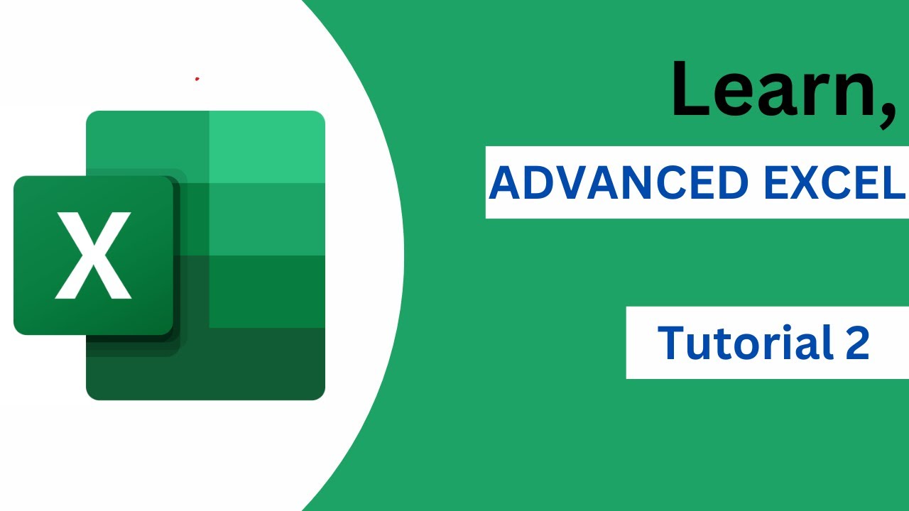 Advanced Excel Tutorial 2 Learnexcel Learnexcelfree Learnvba 6537